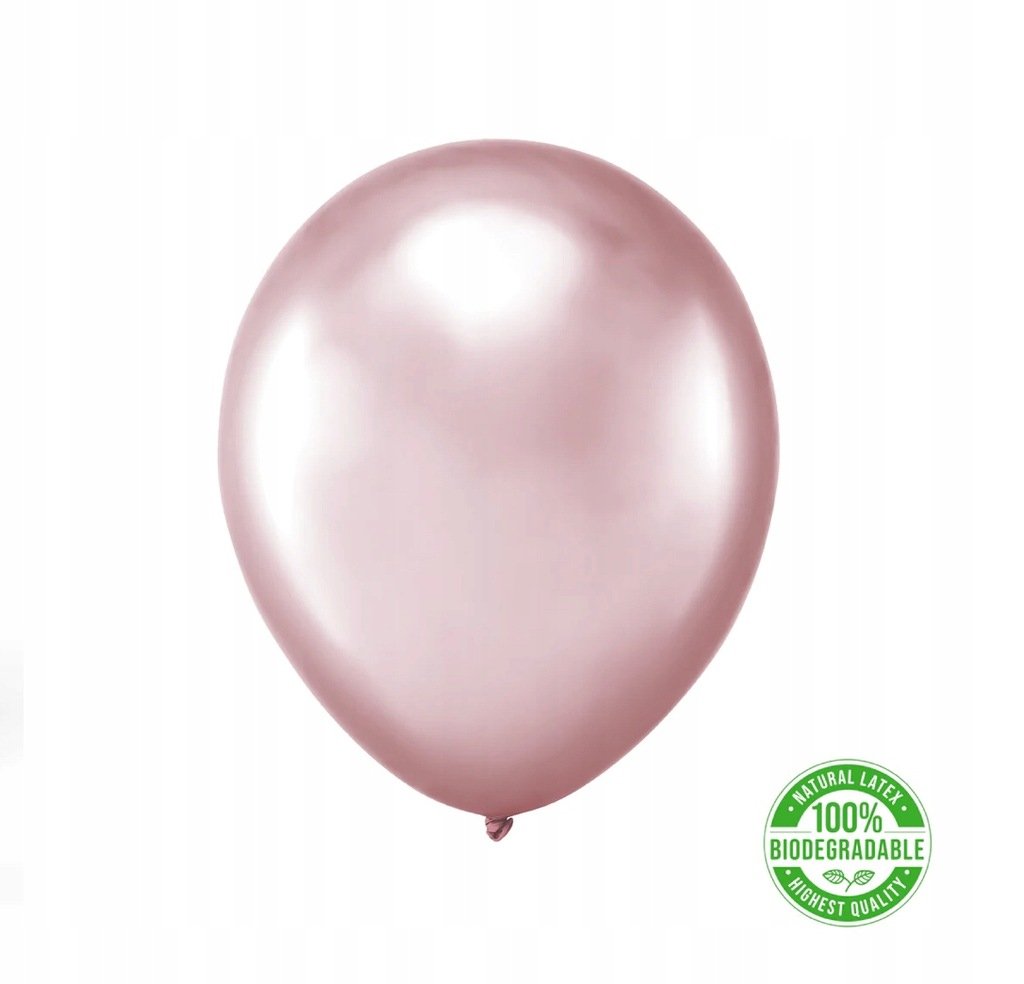 Balon Balony Chrom Liliowy Róż Zestaw 5Szt/Op Tort - Party Deco ...