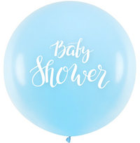 Balon błękitny Baby Shower duży 45 cm 1 szt. - somgo | Przyjęcia i ...