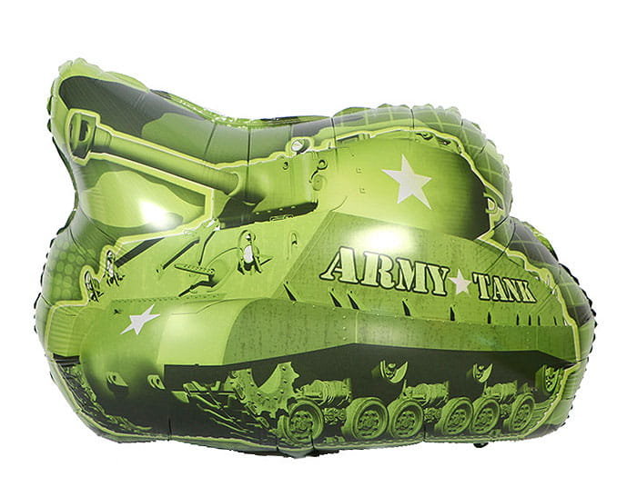 BALON CZOŁG ARMY TANK ZIELONY 22" - Towar Na Festyny | Przyjęcia i ...