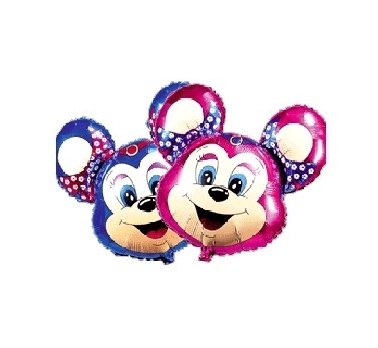 Balon foliowy 14' FX Babsy Mouse czerwone - Inna marka | Przyjęcia i okazje w Sklepie EMPIK.COM