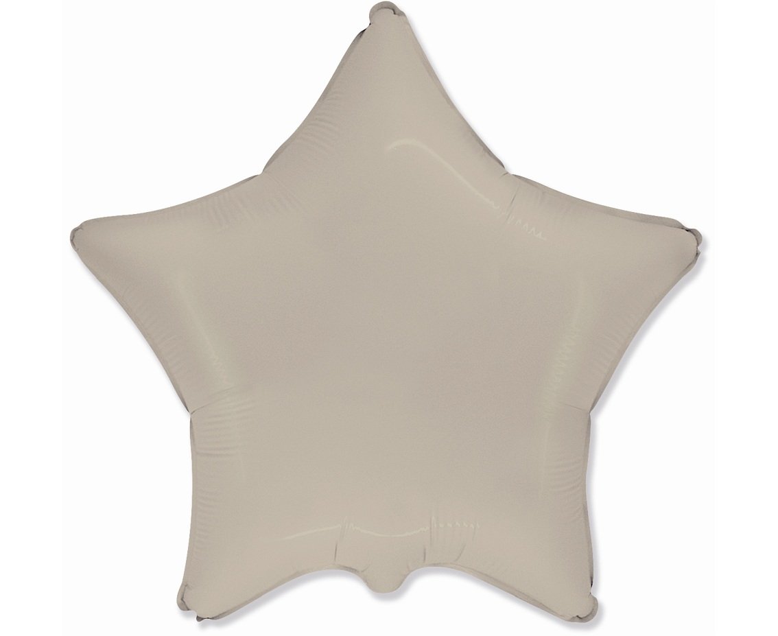 Balon foliowy 18" FX - Gwiazda (matowa Creamy Late) - Inna marka | Przyjęcia i okazje w Sklepie ...