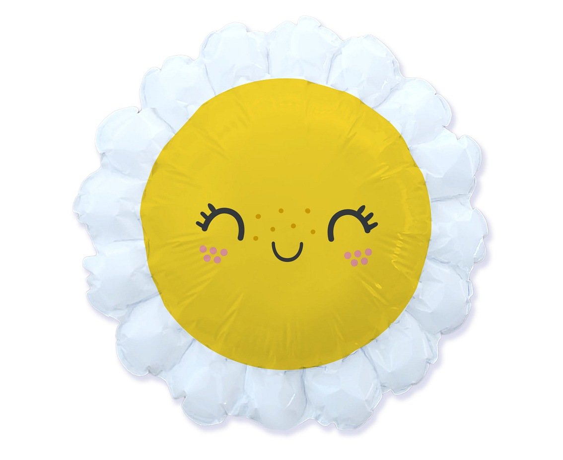 Balon Foliowy 24" Fx - Uśmiechnięta Stokrotka - Inna marka | Przyjęcia i okazje w Sklepie EMPIK.COM