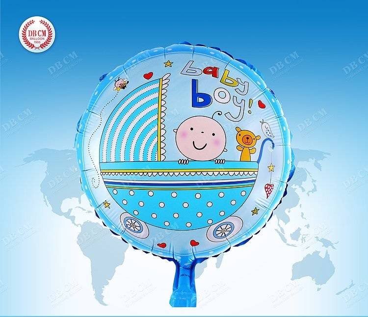 Balon foliowy Baby Boy 18" (45cm.) - Inna marka | Przyjęcia i okazje w ...