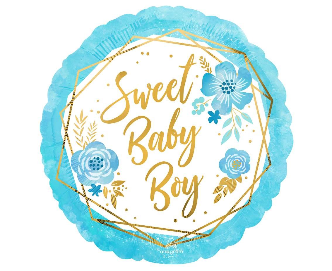 Balon foliowy Baby boy Baby Shower Chłopca - Inna marka | Przyjęcia i ...