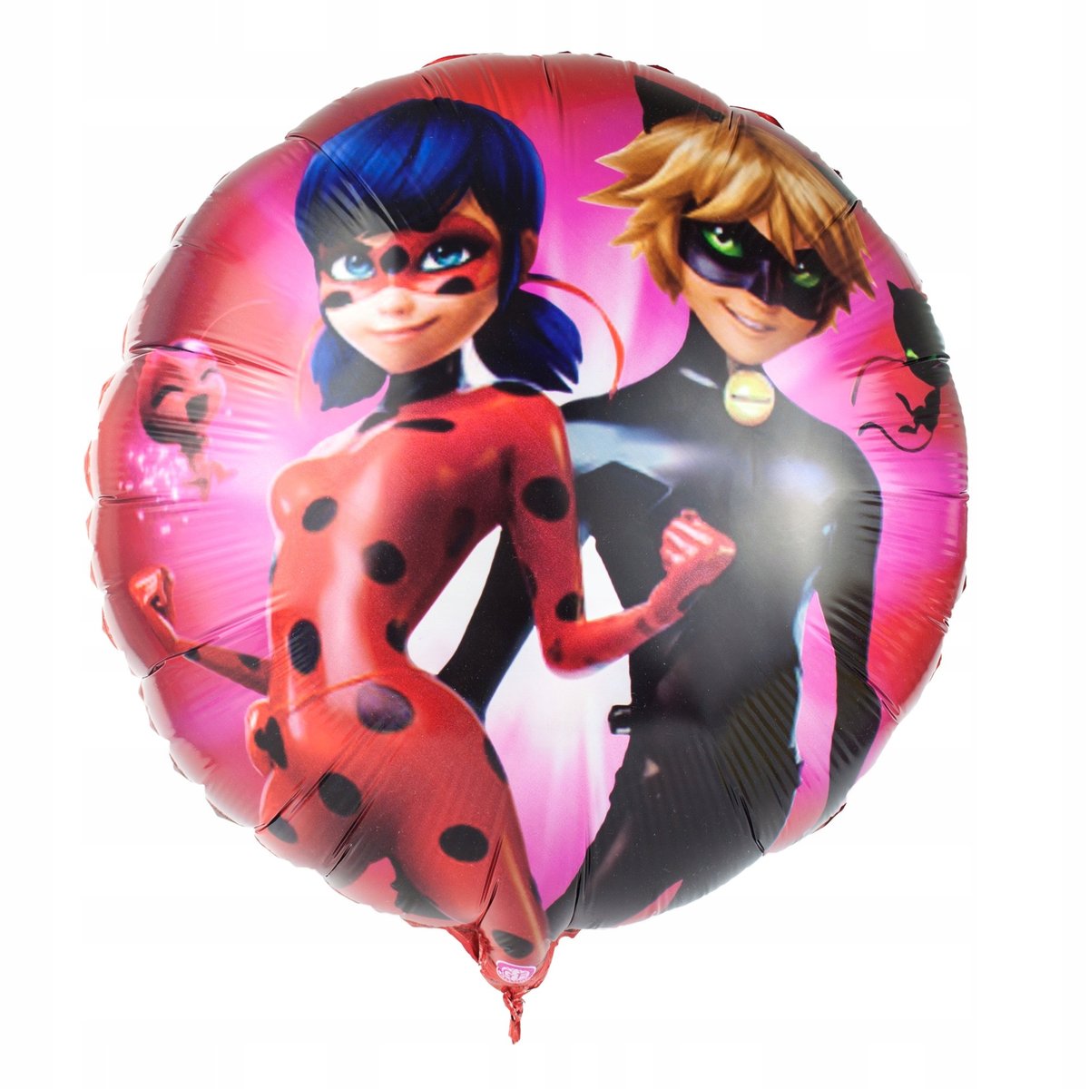 Balon foliowy Czarny kot i Biedronka, MIRACULUM, 45 CM - Party spot ...