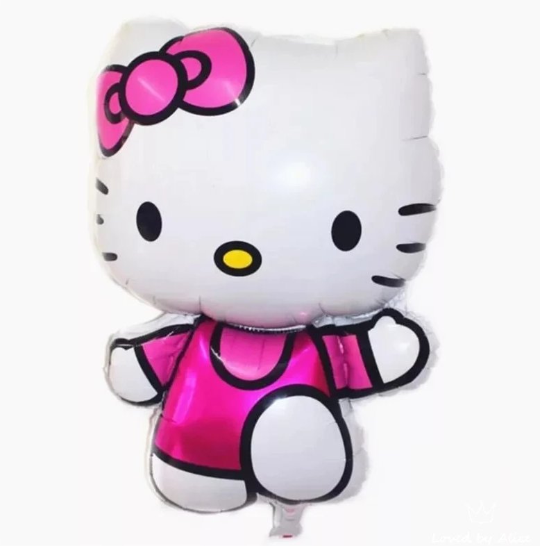 Balon Foliowy Hello Kitty (45cm*70cm) - Inna marka | Przyjęcia i okazje w Sklepie EMPIK.COM