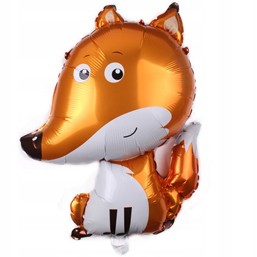Balon Foliowy Lis (85cm*60cm) - somgo | Przyjęcia i okazje w Sklepie EMPIK.COM