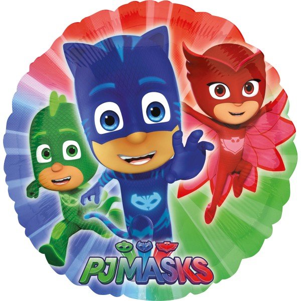 Balon Foliowy Okrągły Pj Masks Pidżamersi Na Hel - Amscan | Przyjęcia i okazje w Sklepie EMPIK.COM