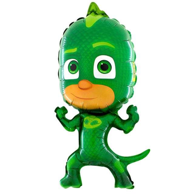 Balon foliowy, PJ Masks - Greg Gekson, 38 cm, zielony - GRABO | Przyjęcia i okazje w Sklepie ...
