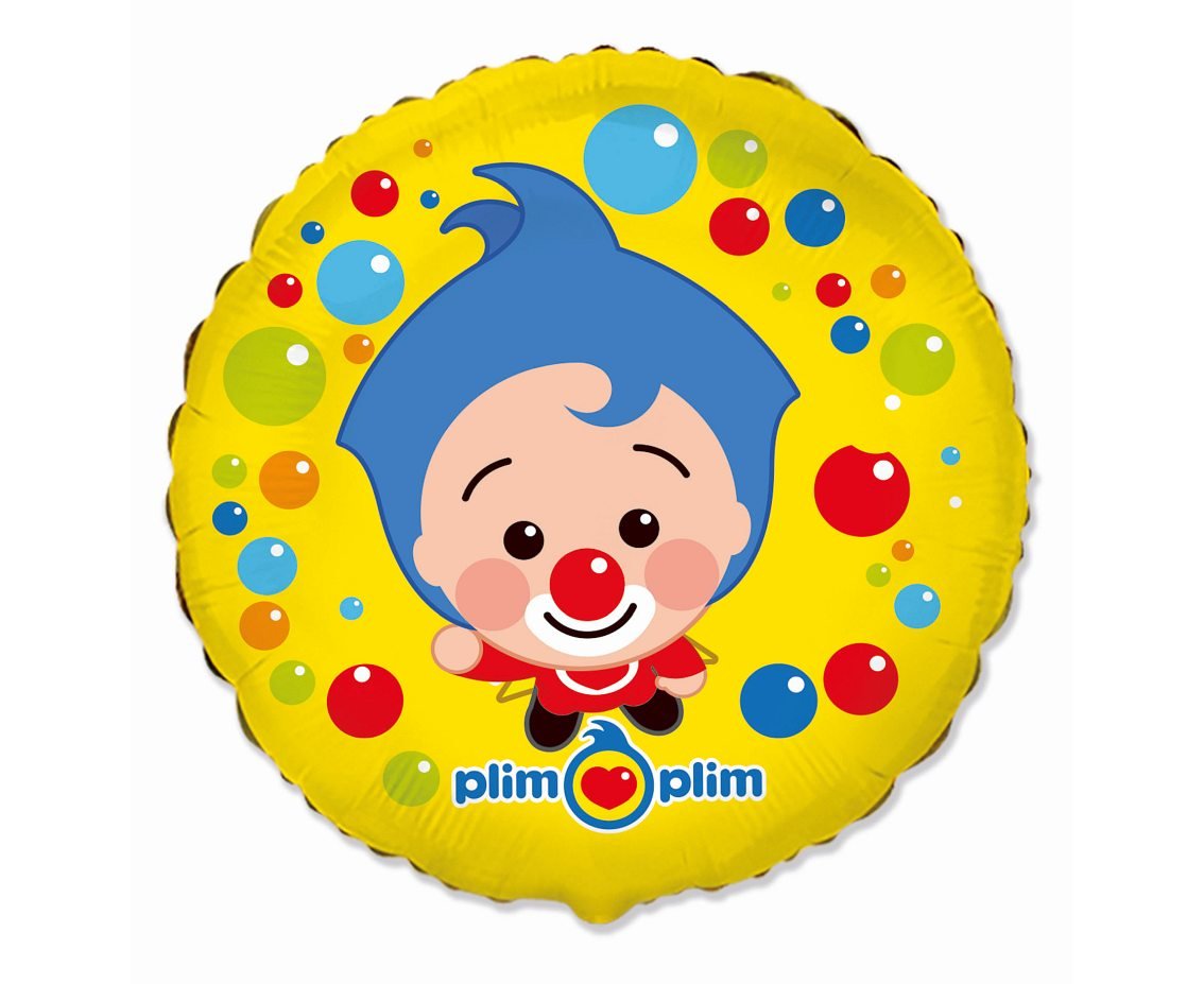 Balon foliowy Plim Plim, FX, 46 cm (luzem) - Inna marka | Przyjęcia i okazje w Sklepie EMPIK.COM