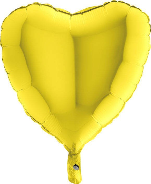 Balon Foliowy - Żółte Serce 46 cm, Grabo - GRABO | Przyjęcia i okazje w ...