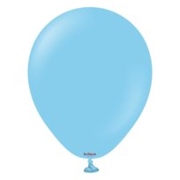 Balony lateksowe Baby Blue, niebieski 13 cm, 100 szt. - Flowballoons ...