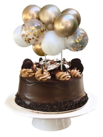 Balony Na Tort Topper Dekoracja Girlanda Złoty - Inna marka | Przyjęcia ...