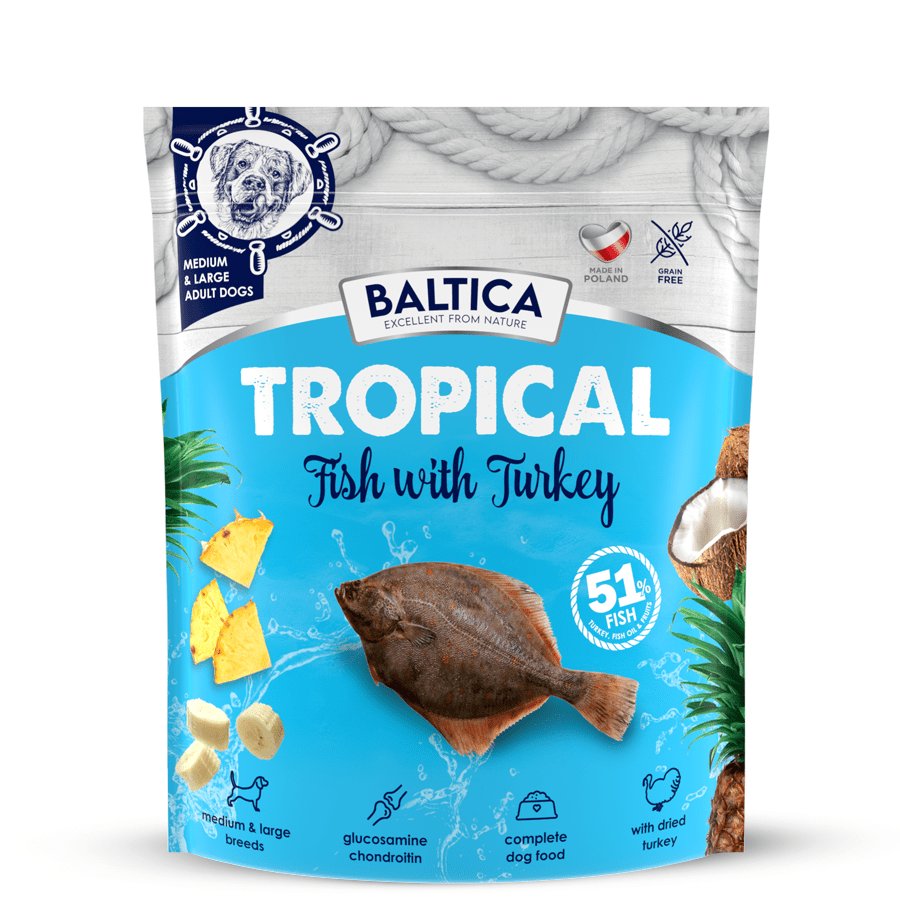 Baltica Tropical Fish With Turkey Ml 1Kg - Baltica | Sklep EMPIK.COM