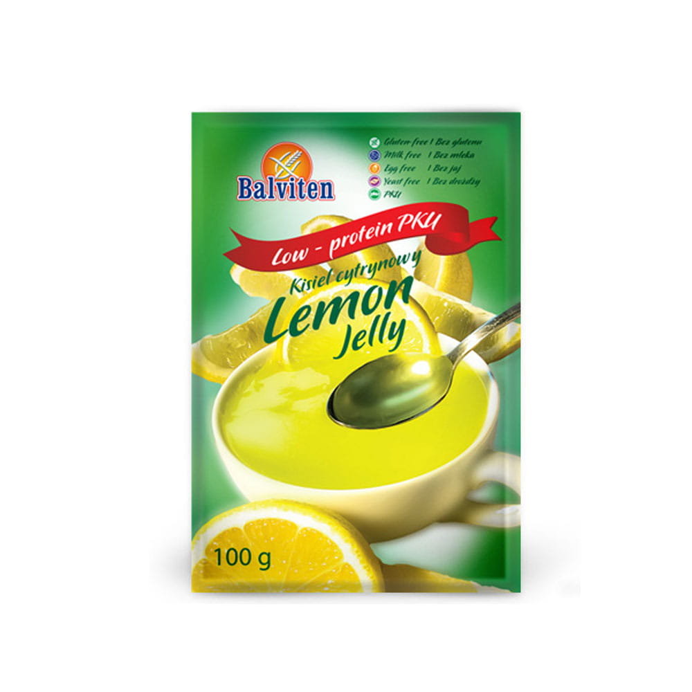 Balviten, kisiel cytrynowy bezglutenowy, 100 g - BALVITEN | Sklep EMPIK.COM