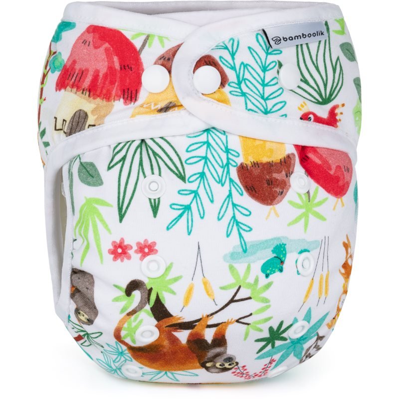 Bamboolik Night Fitted Diaper with Absorbing Insert pieluchomajtki ...