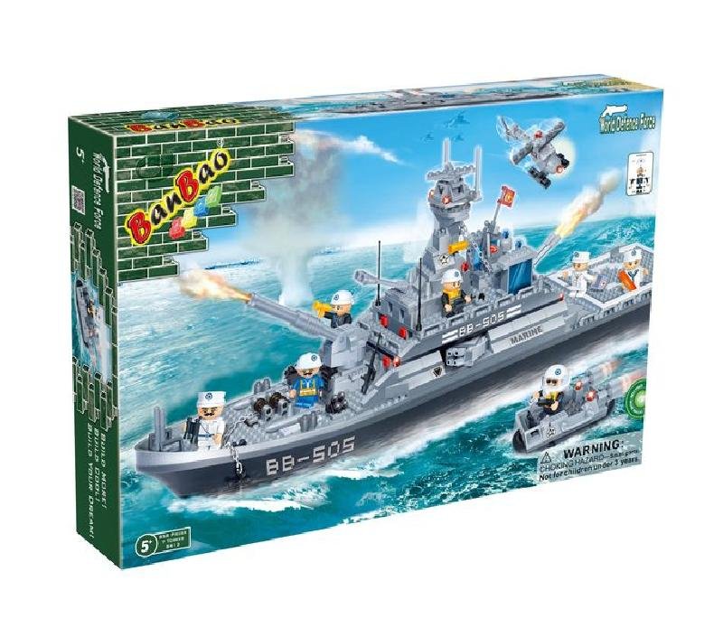BanBao, Armia, klocki Niszczyciel, 8413 - BanBao | Sklep EMPIK.COM