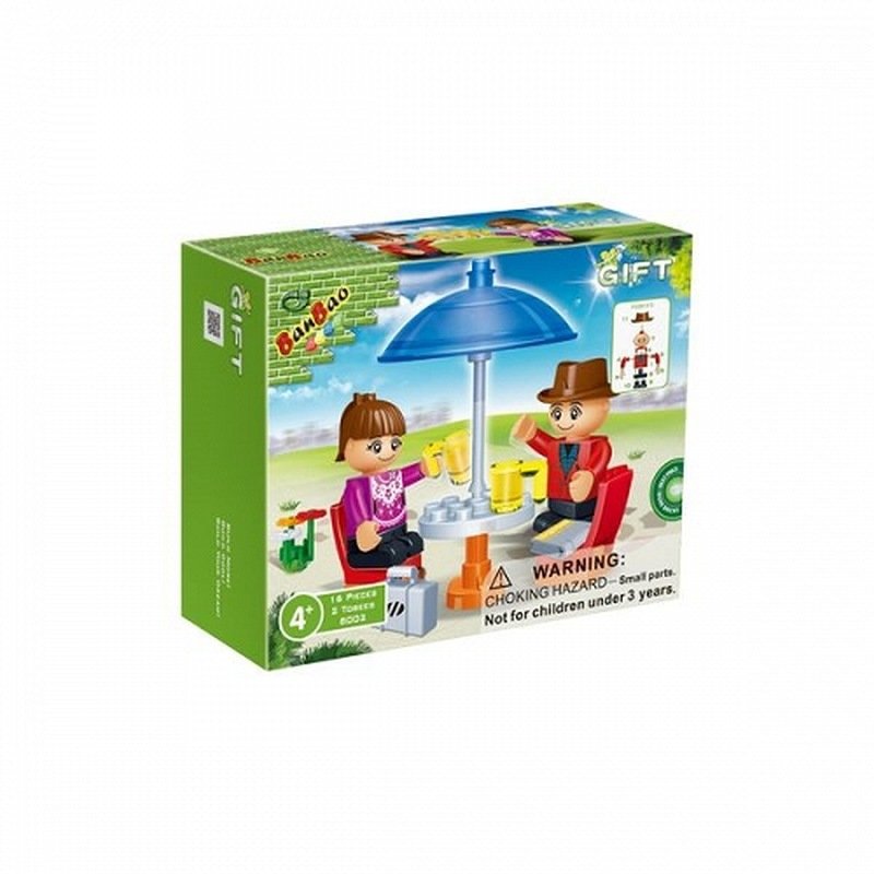 BanBao, Mini, klocki Na wakacjach, 8002 - BanBao | Sklep EMPIK.COM