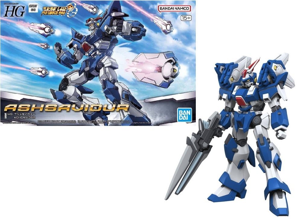 Bandai Model Kit, SUPER ROBOT - HG Ashsaviour - Zestaw modelarski ...