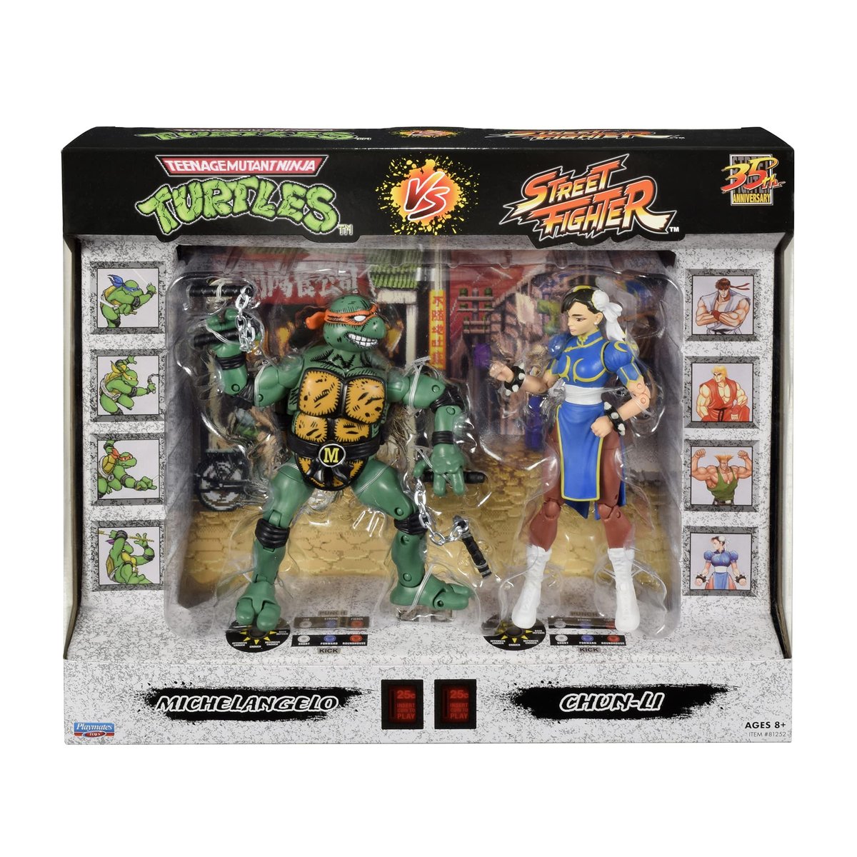 Bandai - Oficjalne figurki 15 cm Wojownicze Żółwie Ninja x Street ...