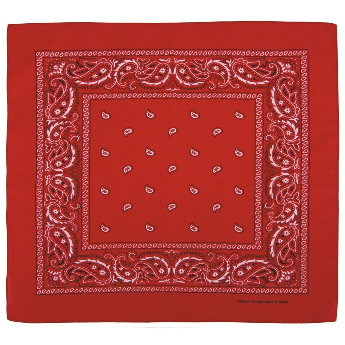 Bandamka Bandana Chusta 55x55 cm czerwono-biała - MFH | Moda Sklep ...