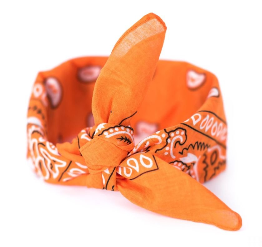 Bandana Bandanka Apaszka Chusta na Głowę Szyję Damska Męska ...