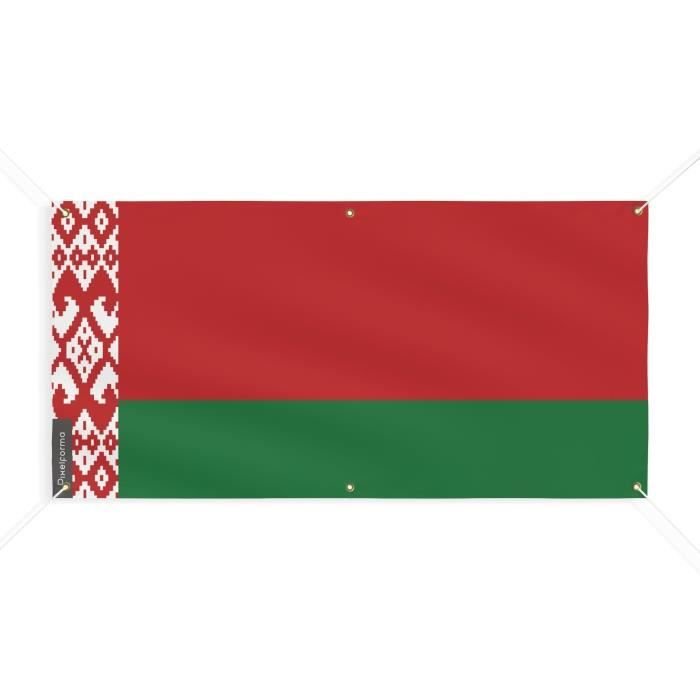 Baner Flaga Białorusi 6 oczek 100x200cm z poliestru - Inny producent ...
