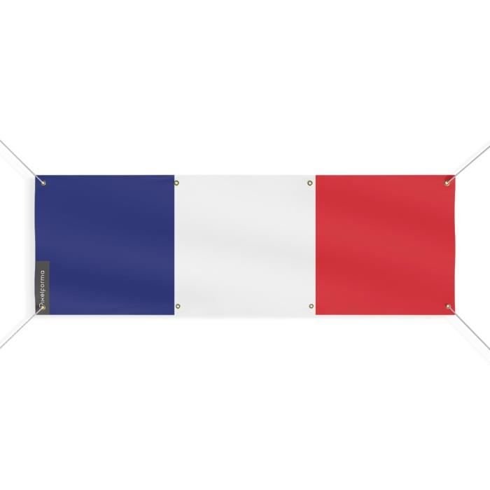 Baner Flaga Francji 8 oczek 120x360 cm - Inny producent (majster PL ...