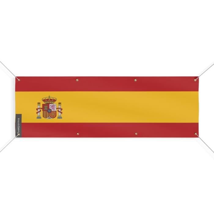 Baner Flaga Hiszpanii 8 oczek 170x510 cm - Inny producent (majster PL ...