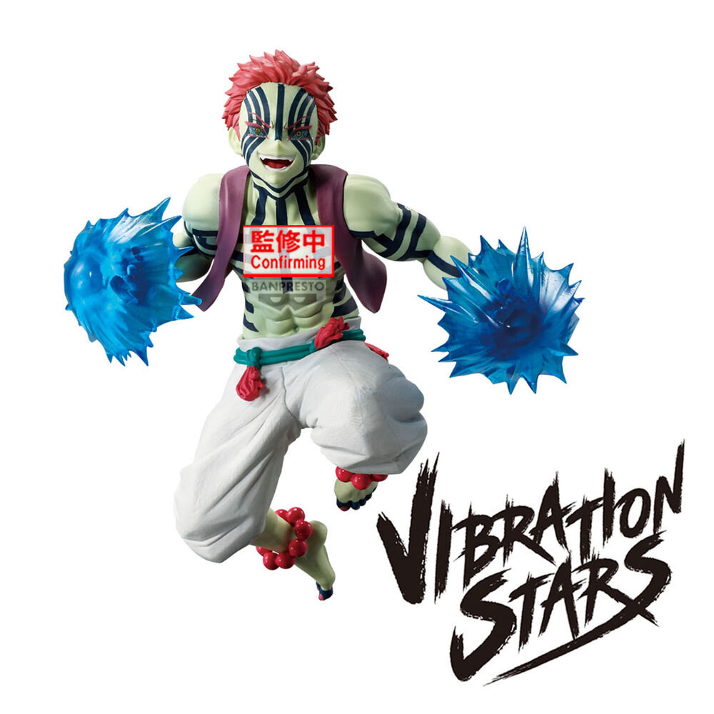 BANPRESTO Demon Slayer Kimetsu no Yaiba Figurki Akaza Vibration Stars ...