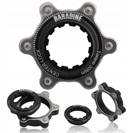 Baradine Center-Lock tarcza 6 śrub adapter przejściówka mocowania ...