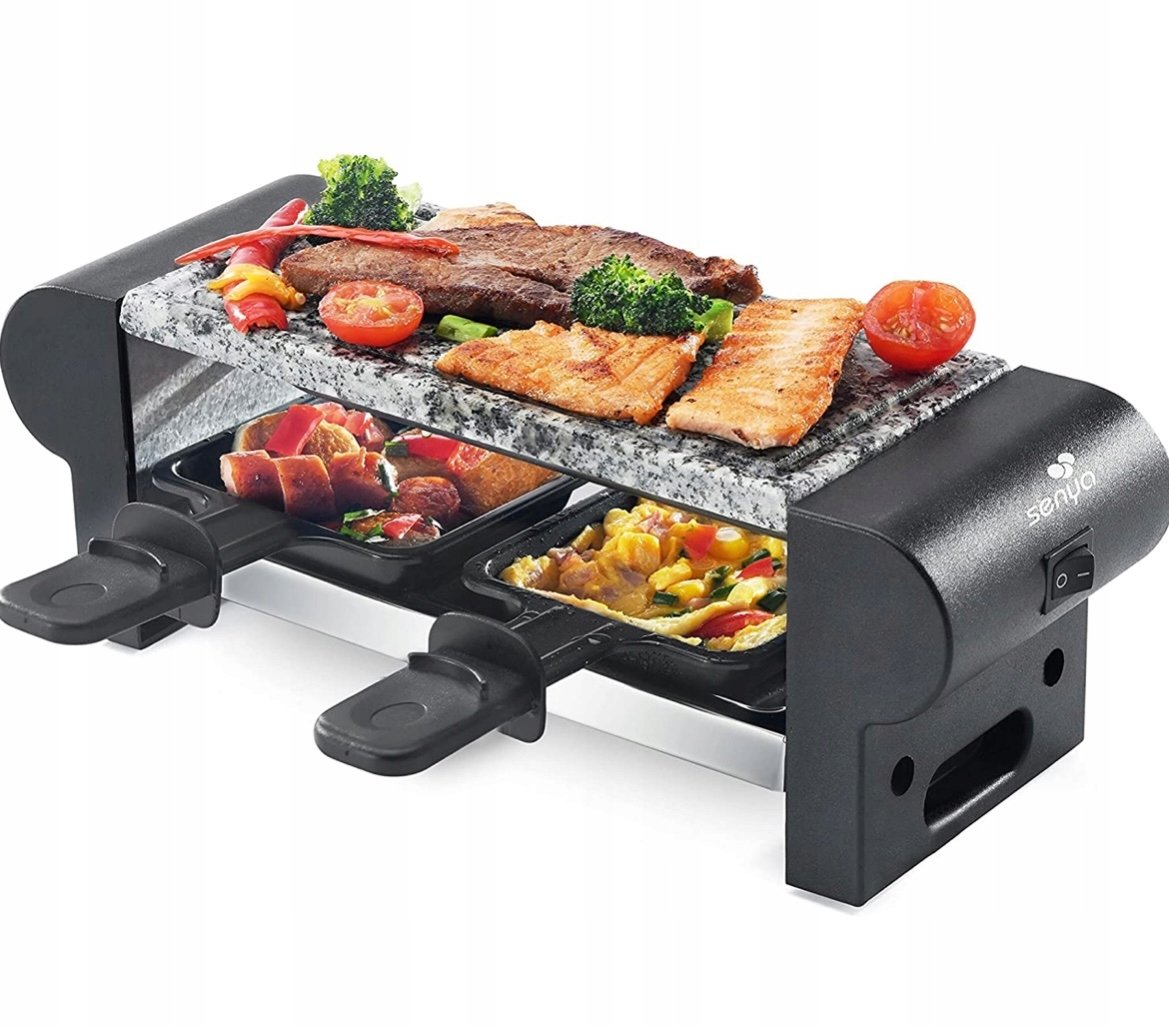 Barbecue, raclette grill elektryczny Senya SYCK-G064 czarny 350 W ...