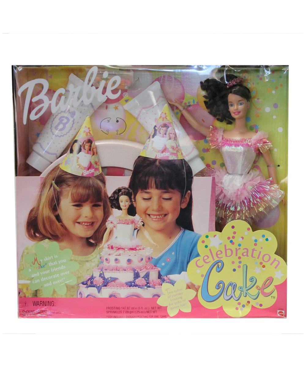 Barbie 22904br, Tort Barbie Celebration, z pudełkiem - Barbie | Sklep ...