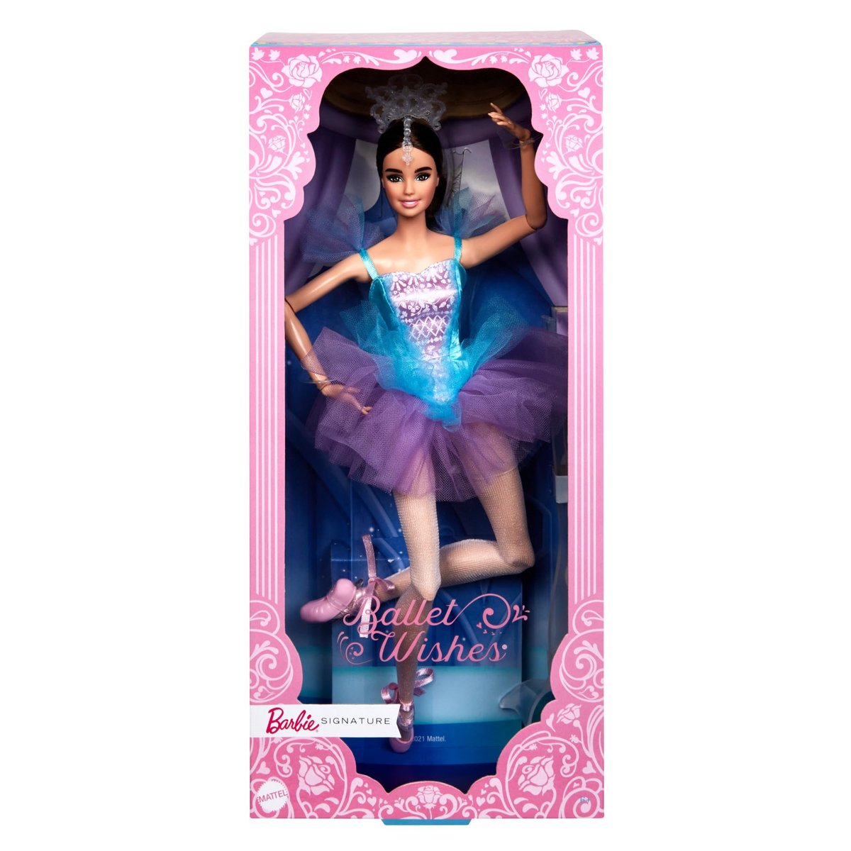 Barbie Ballet Wishes Marzenie baletnicy Lalka kolekcjonerska (brunetka ...