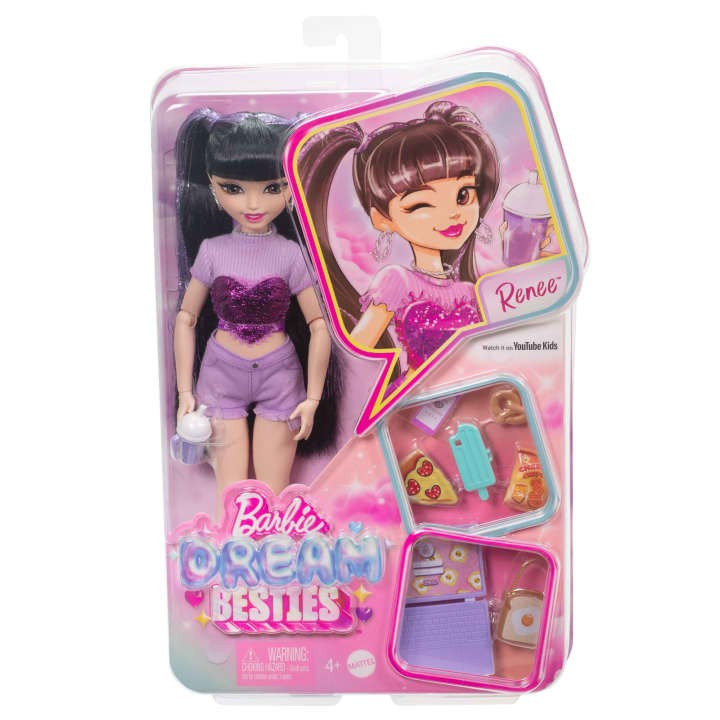 Barbie, Dream Besties Renee, Lalka i akcesoria 4+ HYC24 - Barbie ...