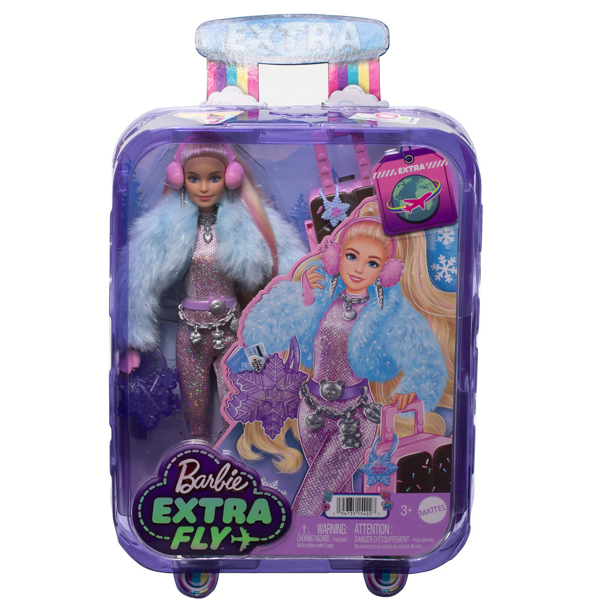 Barbie Extra, Lalka, Fly - Zimowa, HPB16 - Barbie | Sklep EMPIK.COM