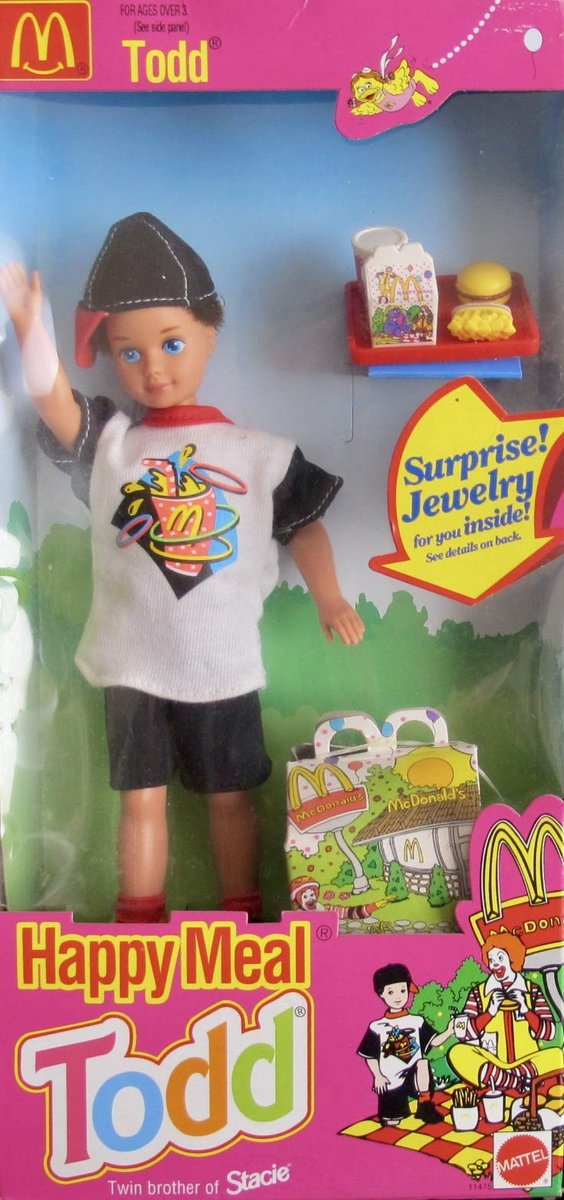 Barbie: Happy Meal Todd Doll (1993) - Barbie | Sklep EMPIK.COM