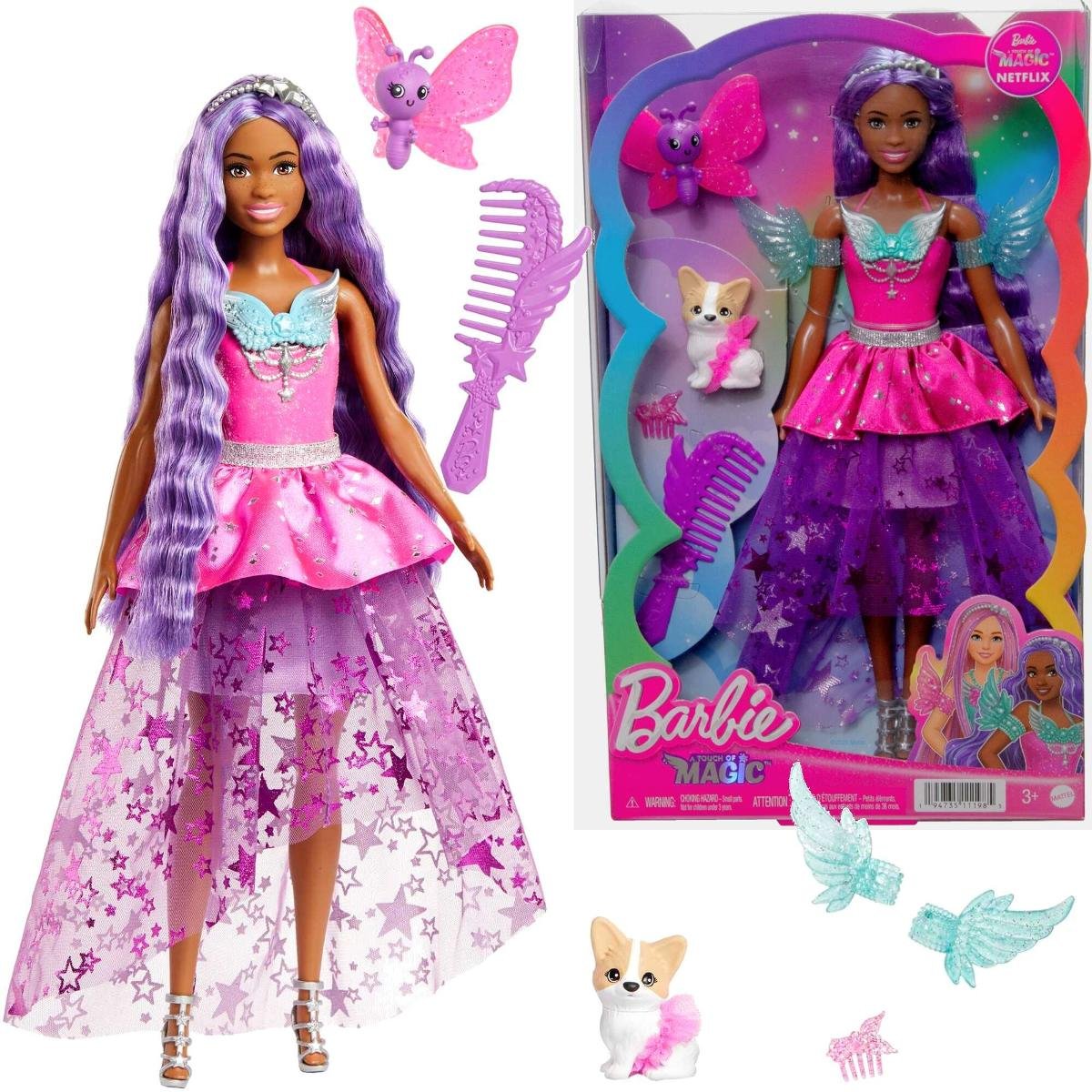 Barbie, Lalka, Szczypta Magii, Brooklyn, Hlc33 - Barbie | Sklep EMPIK.COM
