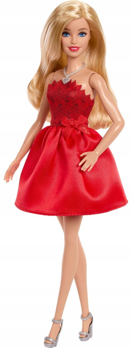 Barbie Mattel 80th Anniversary Ruby-Red Celebration Blonde Fashion Doll ...