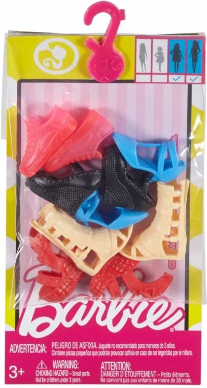 Barbie, Modne buty, zestaw, FCR93 - Barbie | Sklep EMPIK.COM