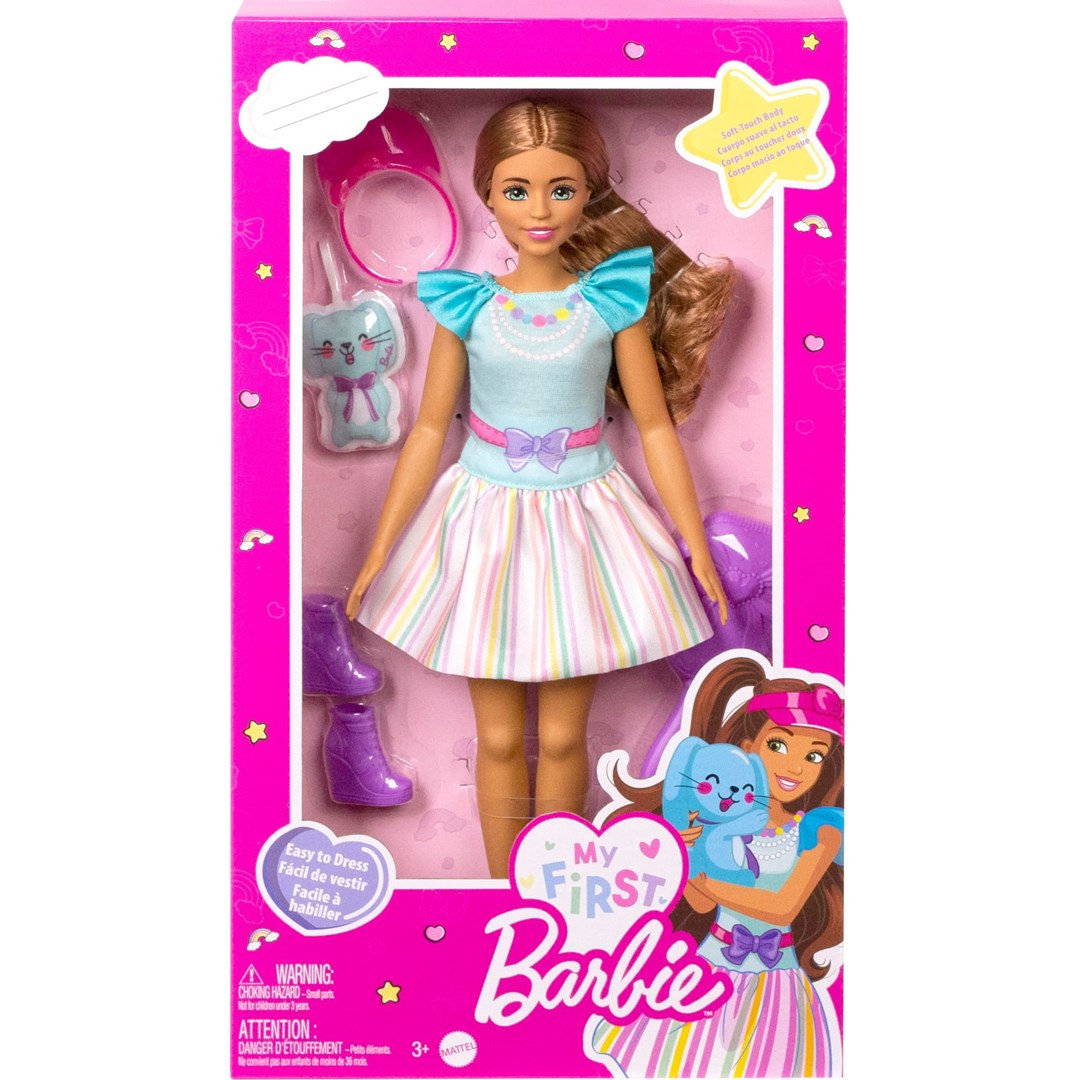 Barbie, Moja Pierwsza Barbie, Lalka i króliczek, HLL21 - Barbie | Sklep ...