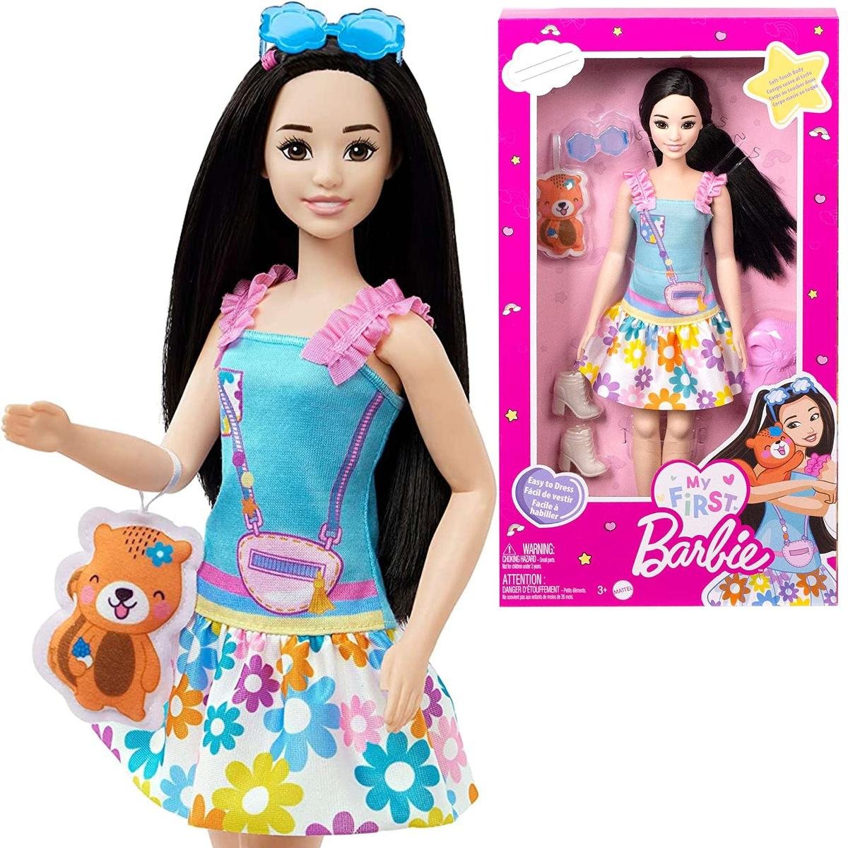 Barbie, Moja Pierwsza Barbie, Lalka i lisek, HLL22 - Barbie | Sklep ...