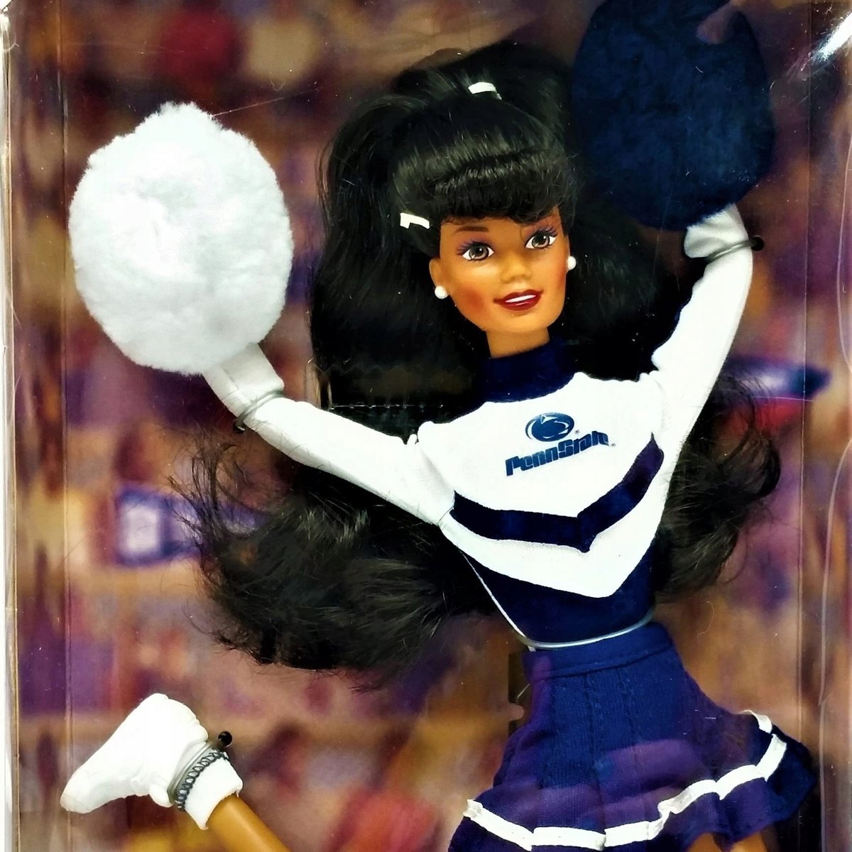 Barbie Penn State University Cheerleaderka Afroamerykanka - Mattel ...