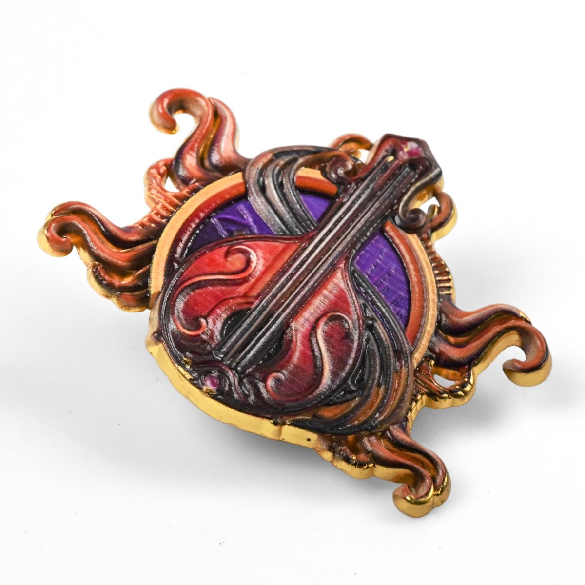 Bard Class Badge | 10 cm | Metal | Przypinka | Baldur’s Gate 3 - Inna ...