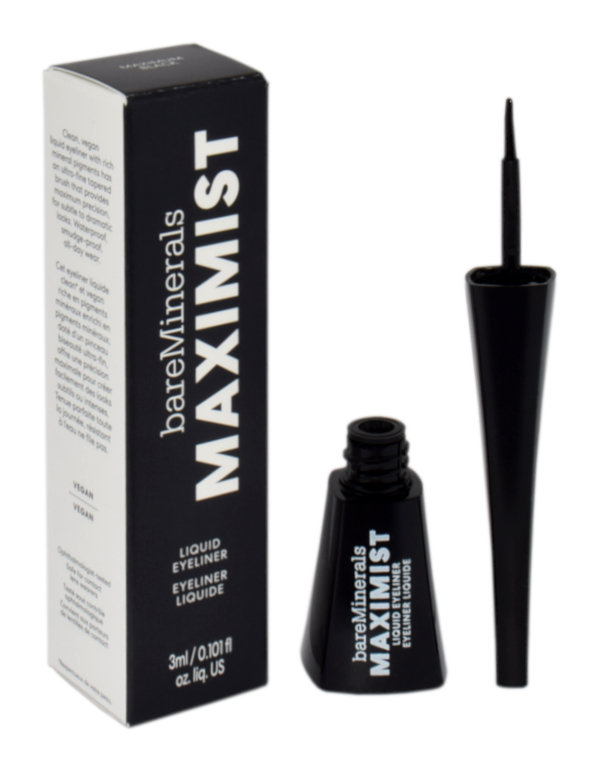 Bareminerals, Maximist Liquid Eye Liner, Eyeliner, Black 4ml | Sklep ...