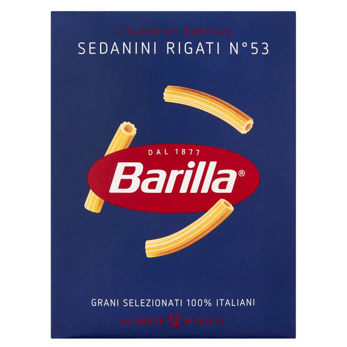 BARILLA Sedanini Rigati - Włoski makaron rurki 500g - Inna marka ...
