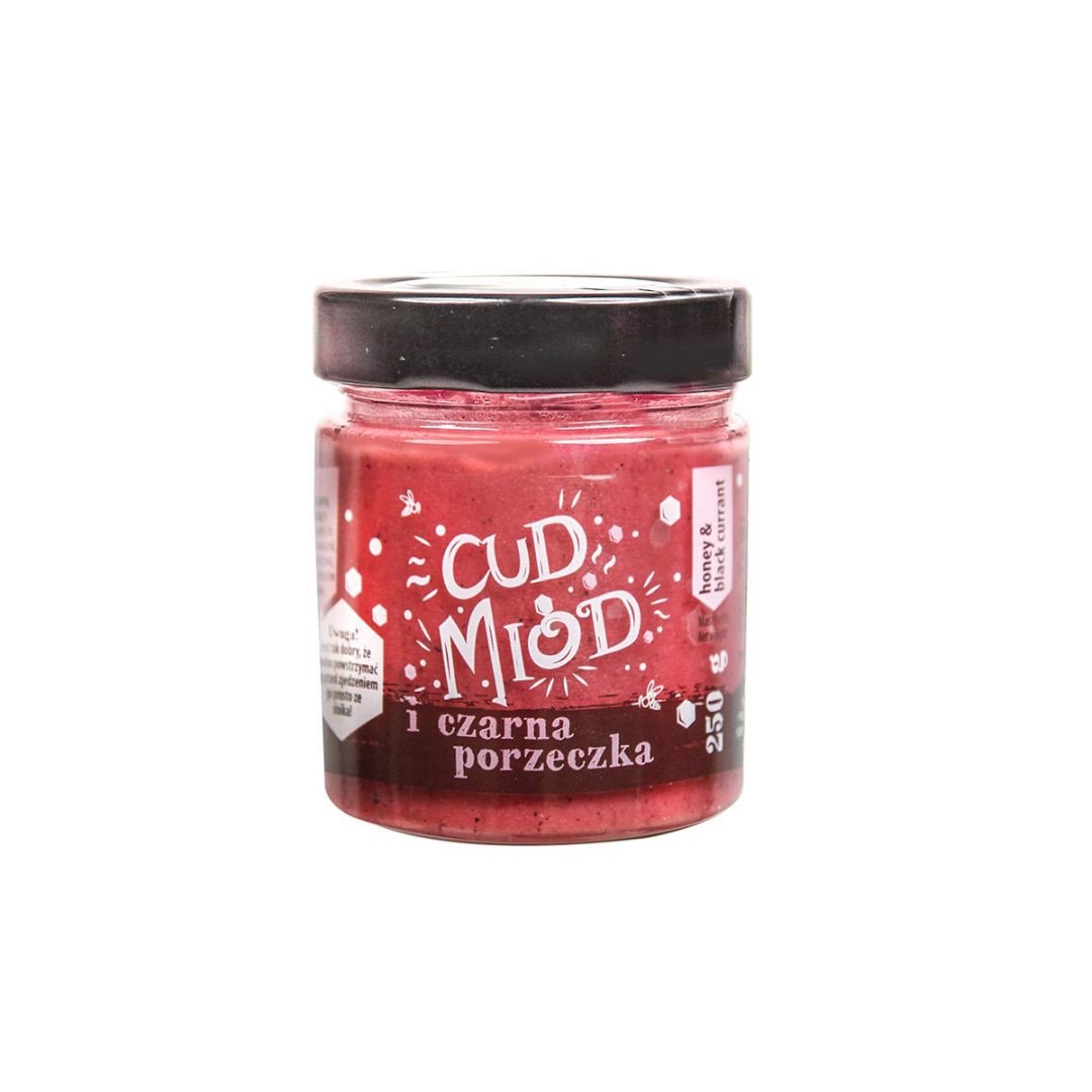Bartnik Cud Miód Smakowy Czarna Porzeczka 250G - SĄDECKI BARTNIK ...