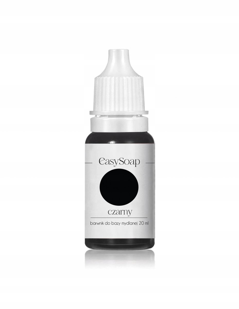 Barwnik do bazy mydlanej mydła płynny Czarny 20ml | Sklep EMPIK.COM