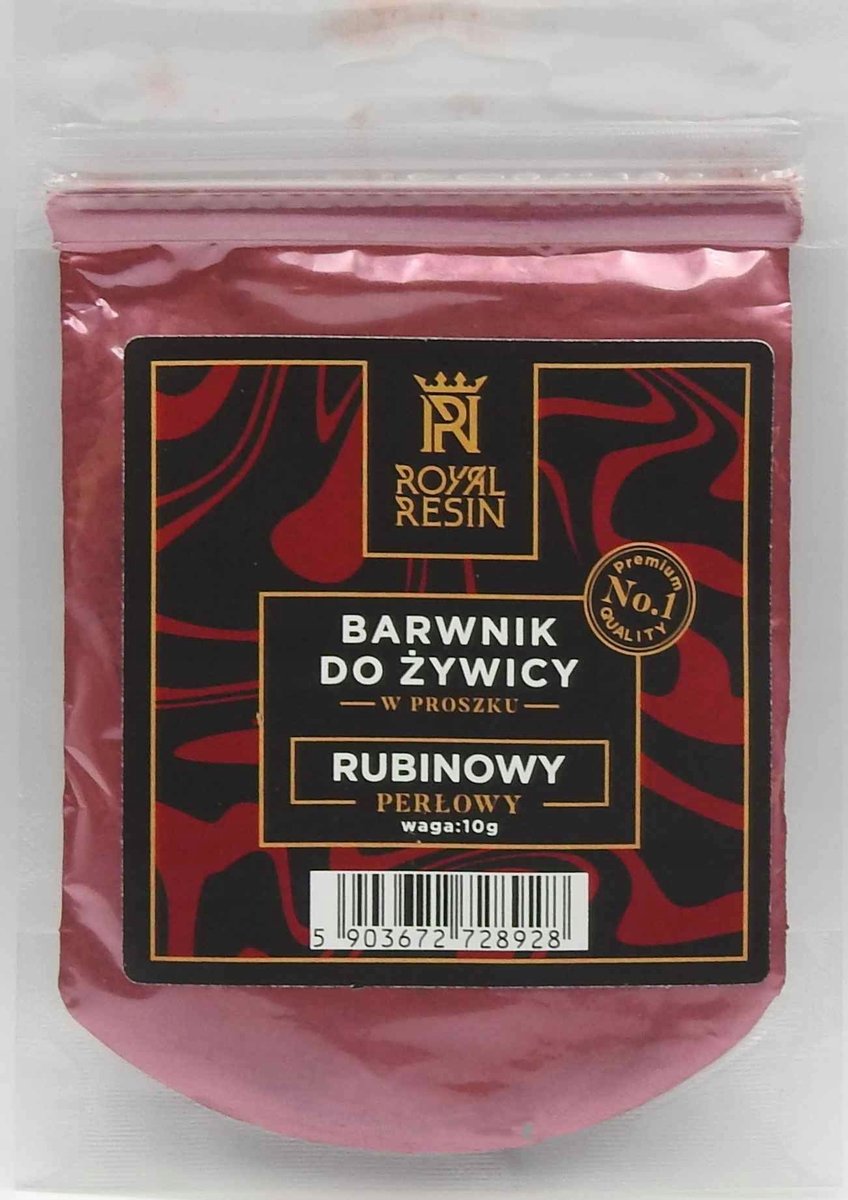 Barwnik Perłowy RUBINOWY 10g Royal Resin - Royal Resin | Sklep EMPIK.COM