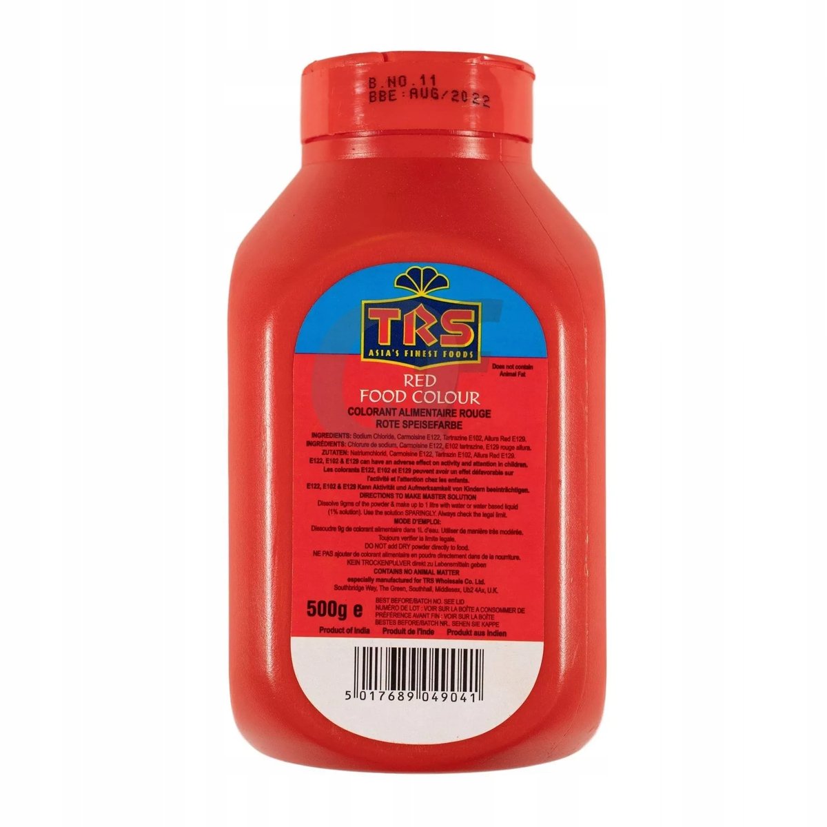 Barwnik spożywczy czerwony Food coloring red TRS 500g - TRS | Sklep ...